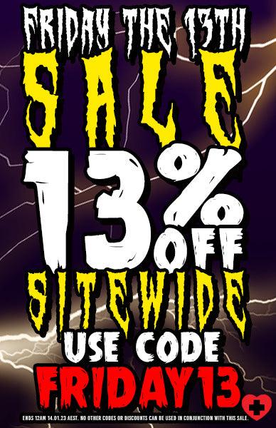 A KILLER SALE FOR FRIDAY THE 13TH!