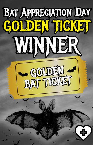 BAT APPRECIATION DAY RAFFLE WINNER!