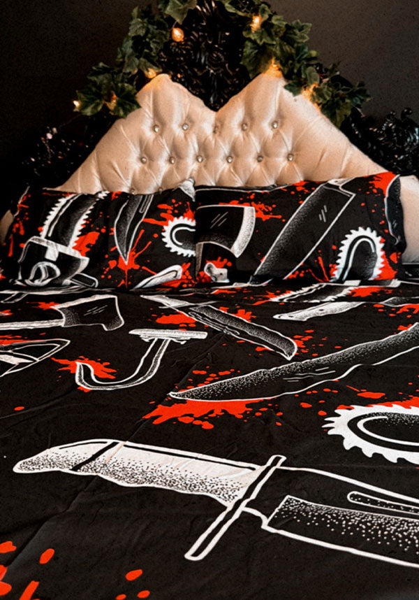 Hells Blankets - Horror Weapons Queen Quilt Set - Buy Online Australia
