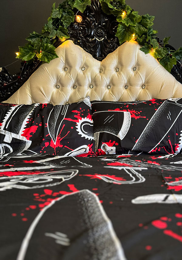 Hells Blankets - Horror Weapons King Quilt Set - Buy Online Australia