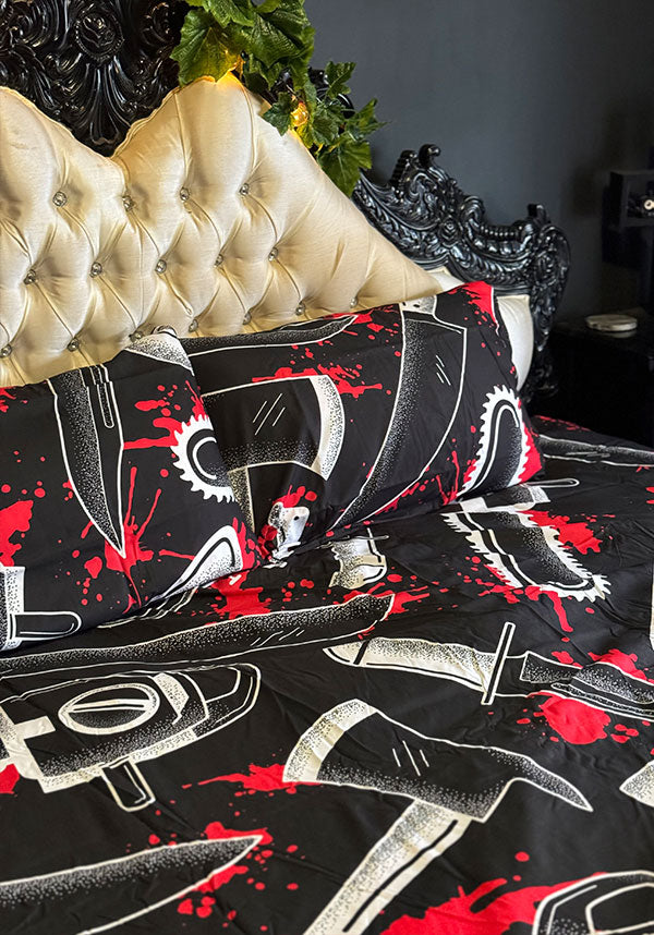 Hells Blankets - Horror Weapons Queen Quilt Set - Buy Online Australia