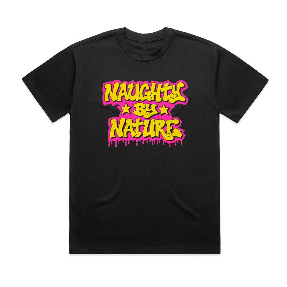 Naughty By Nature | Neon Drip T-SHIRT [PREORDER] | Official