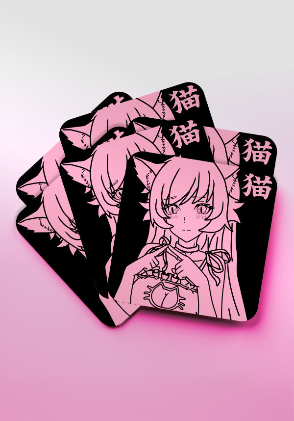 Pastel Pixie | Uwu Girl Coasters* | BESERK Australia