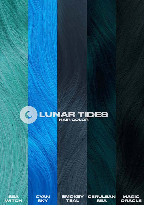 Lunar Tides | Smokey Teal Hair Dye | BESERK Australia