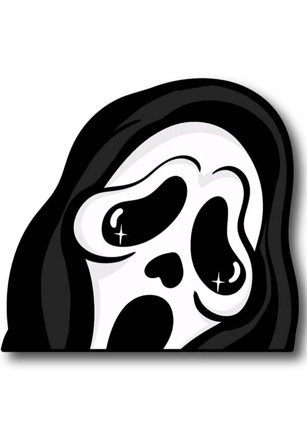 Albi Arts - Ghostface Car Peeker Sticker - Buy Online Australia