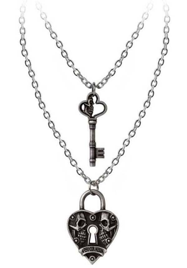 Alchemy Gothic - Key To Eternity Pendant - Buy Online Australia