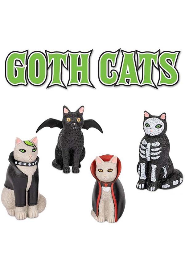 Archie Mcphee - Goth Cats - Buy Online Australia