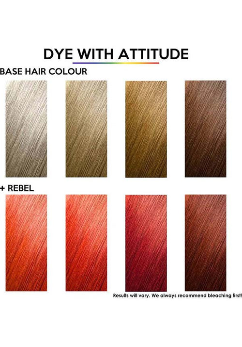 Attitude Hair Dye | Rebel Uv Red Hair Colour* | BESERK