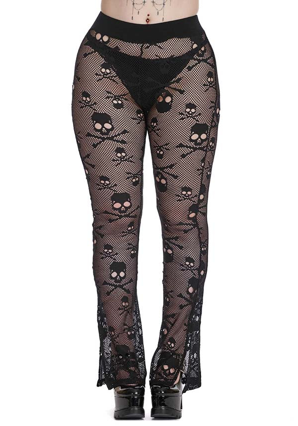 Skimpy Black Lace Getup
