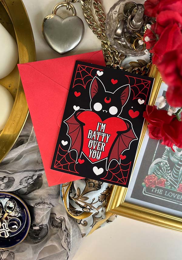 Beserk - Batty Over You Greeting Card - Buy Online Australia