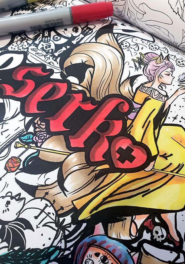 Beserk - Beserk Volume 1 Colouring Book - Buy Online Australia