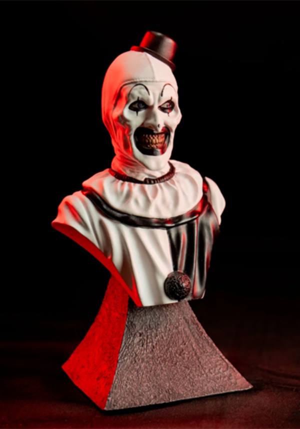 Terrifier Costume Terrifier - Art The Clown Mini Bust - Screamers ...