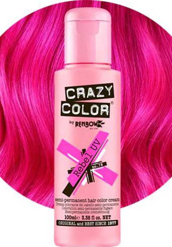 Crazy Colour - Rebel UV Hair Colour - Buy Online Australia