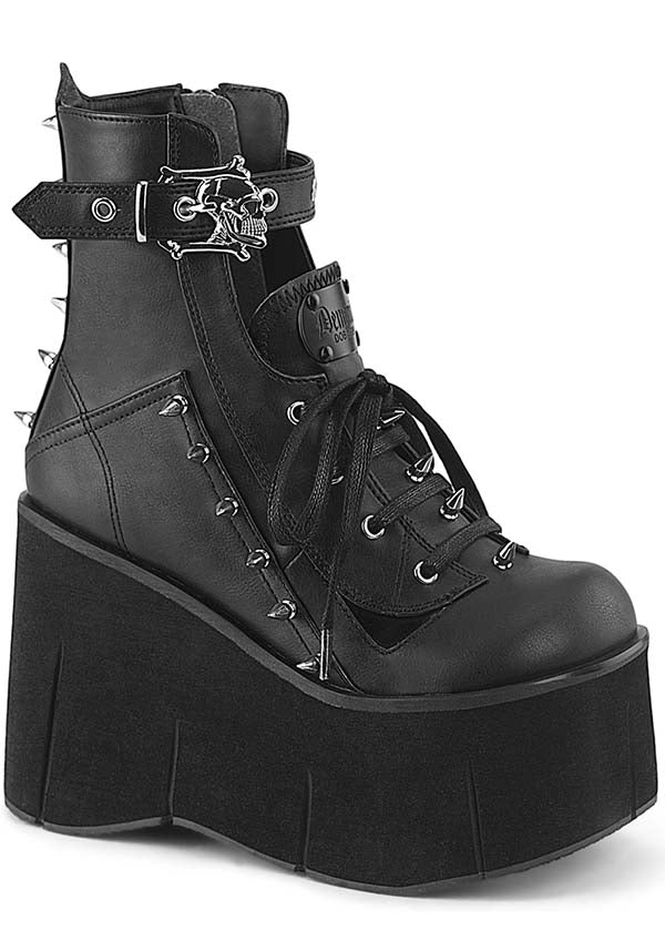 Demonia KERA-150 Black Platform Boots - Australia