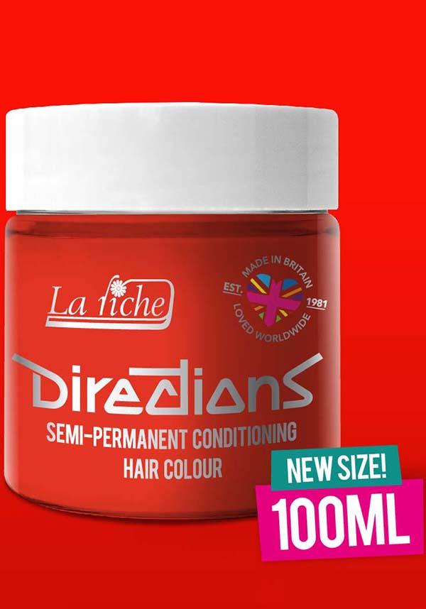 Directions - Neon Red Hair Colour - Buy Online Australia