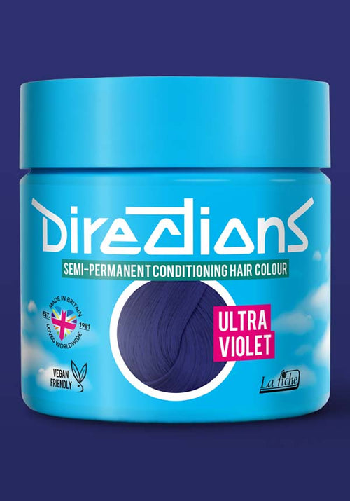 Directions - Ultra Violet Hair Colour - Buy Online Australia