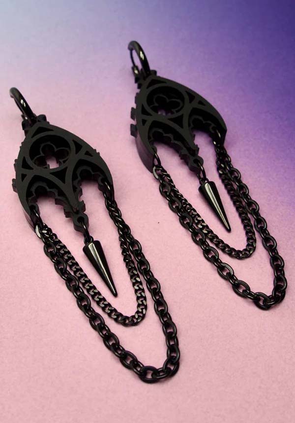 Edenki | Cathedral Punk Arch Earrings | BESERK Australia