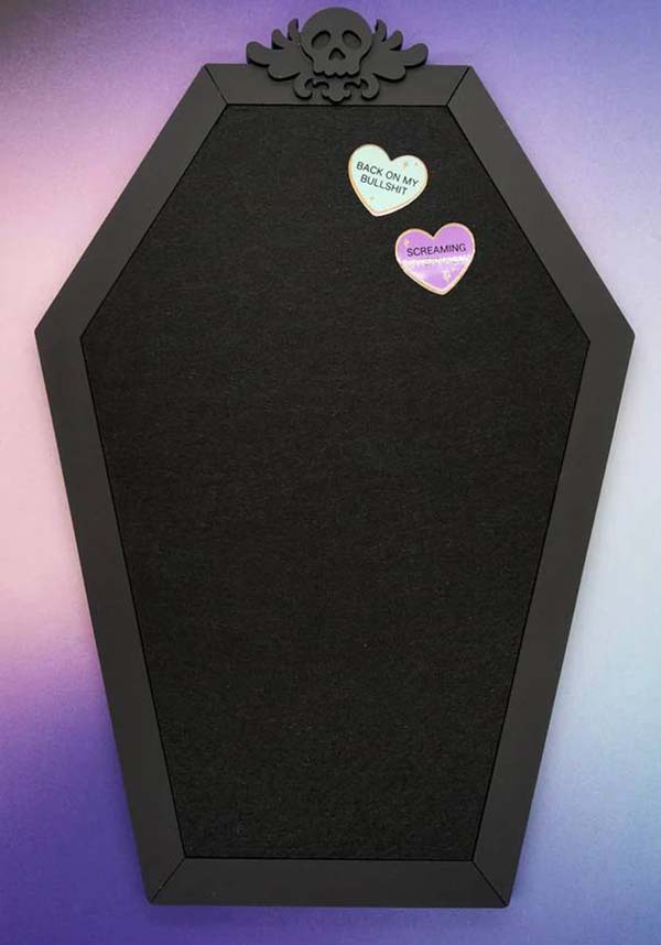 Edenki | Goth Coffin Pin Board | BESERK Australia