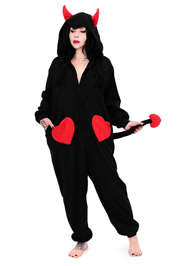 Devil Black Onesie - Online Australia