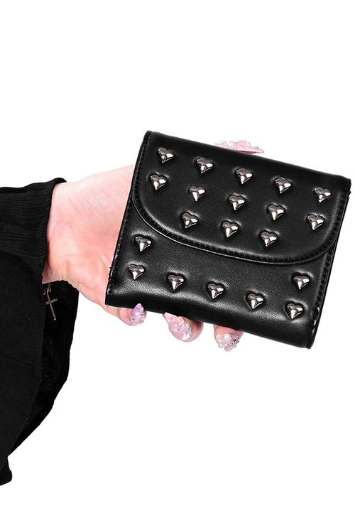 Foxblood - Heart Studded Wallet - Buy Online Australia