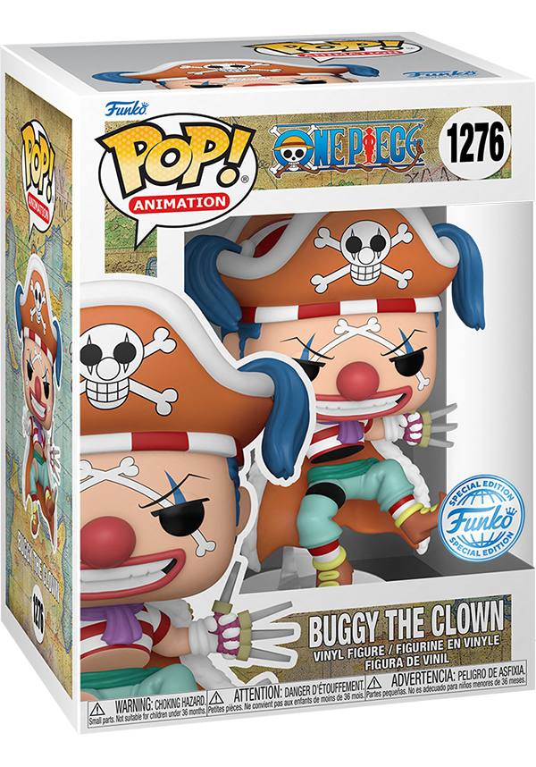 Funko - One Piece: Buggy the Clown Pop! Vinyl RS - Buy Online Australia