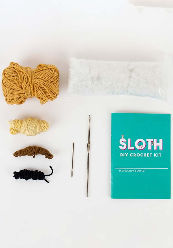 Gift Republic - Sloth DIY Crochet Kit - Buy Online Australia