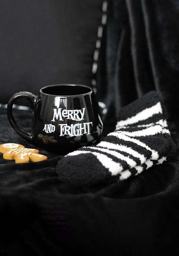 Gothic Gifts - Merry and Fright Mug and Socks Set - Buy Online Australia