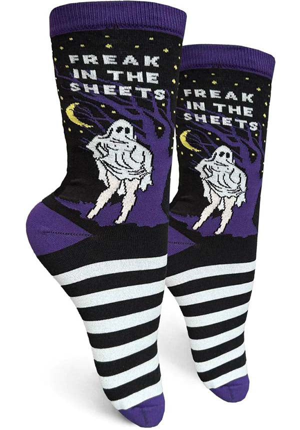 Groovy Things - Freak In The Sheets Crew Socks - Buy Online Australia