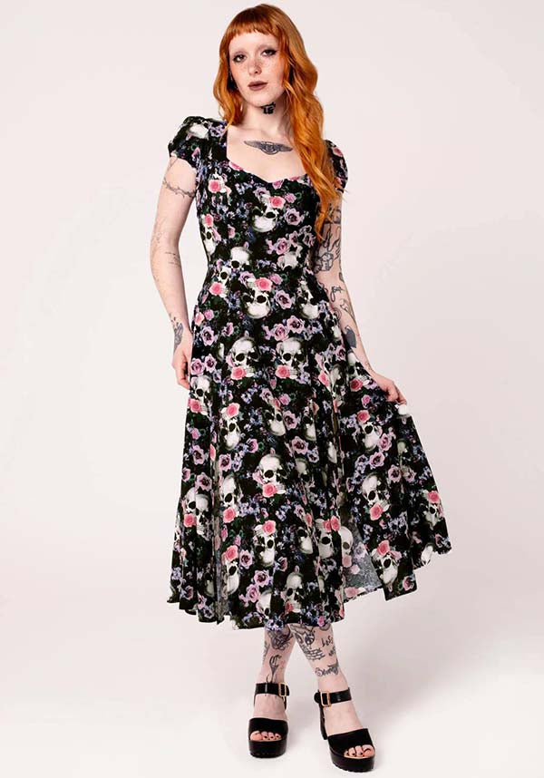 Hell Bunny | Dorian Midi Dress | BESERK Australia