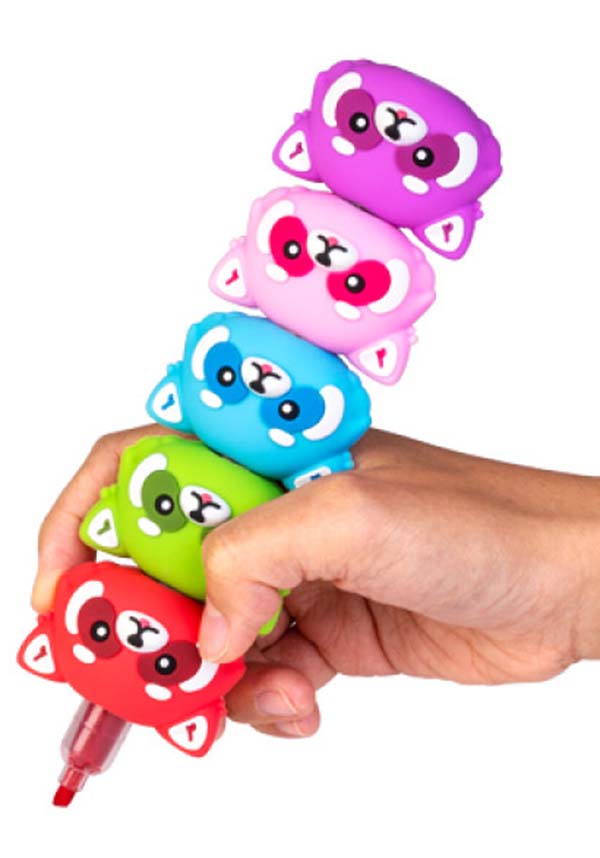 Homewares | Red Panda Highlighters | BESERK Australia