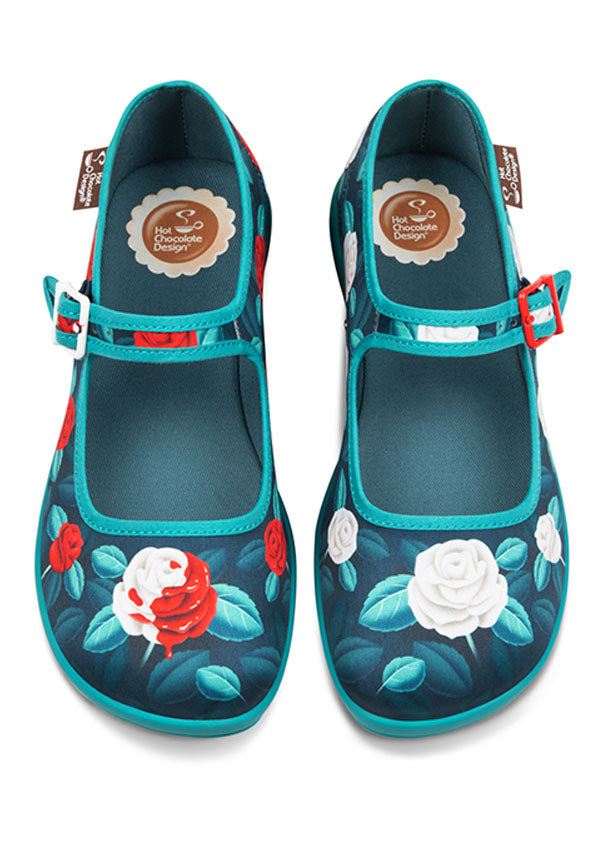 Hot Chocolate - Paint The Roses Red Flats - Buy Online Australia