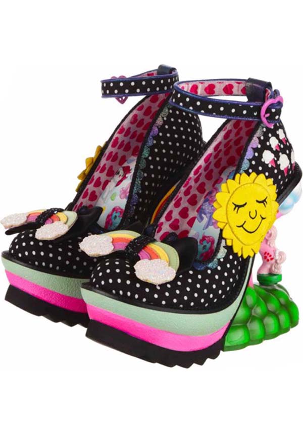 Irregular Choice - Perfect Ponytail Black Heels - Australia