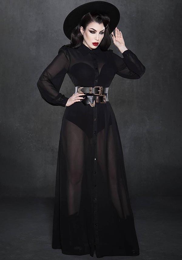 Katakomb - Dreamscape Black Maxi Dress - Buy Online Australia