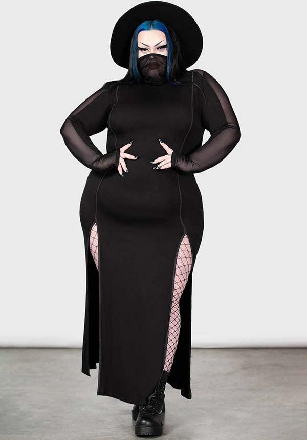 Killstar - Nicole Fishnet Bodycon Dress - Buy Online Australia