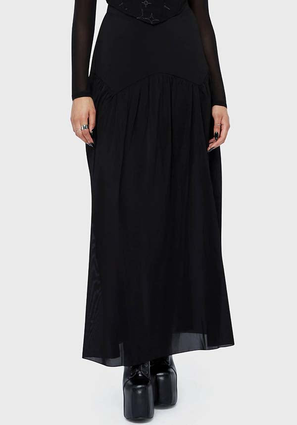 Killstar | Twilight Thistle Maxi Skirt | BESERK Australia