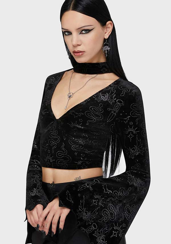 Killstar | Yours Cruelly Bat Sleeve Top | BESERK Australia