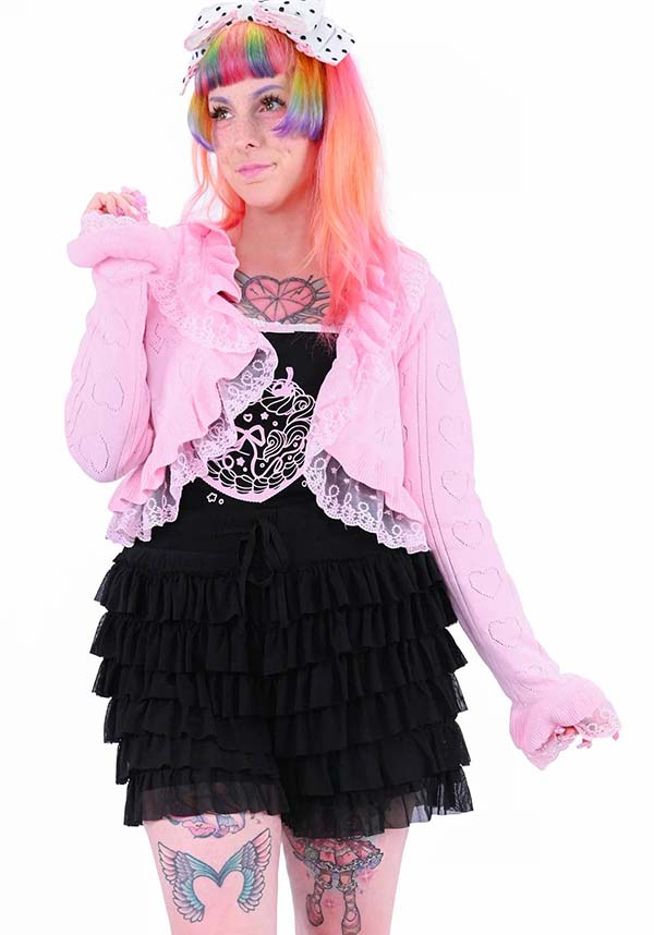 My Violet | Lola Ruffle Shorts | BESERK Australia