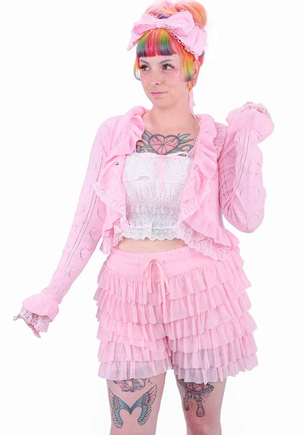 My Violet | Lola Ruffle Shorts | BESERK Australia