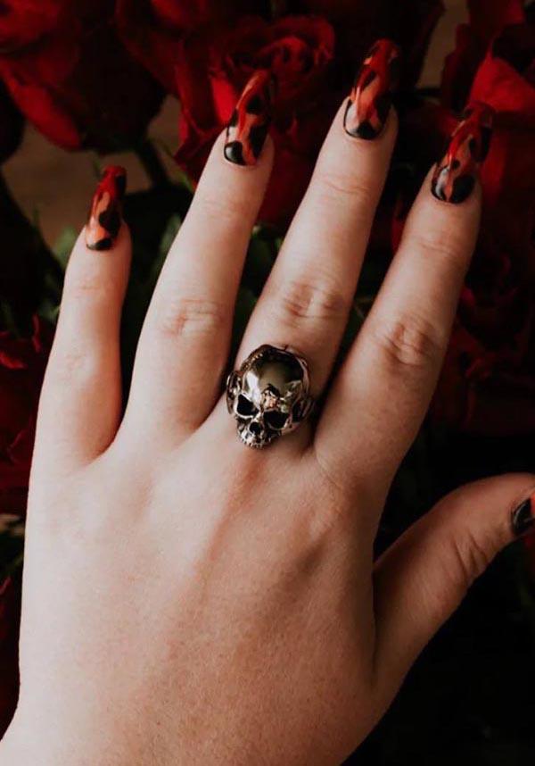 Mysticum Luna - Hel Skull Ring - Buy Online Australia