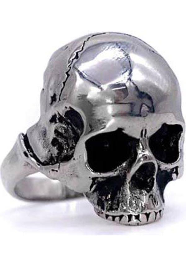 Mysticum Luna - Hel Skull Ring - Buy Online Australia