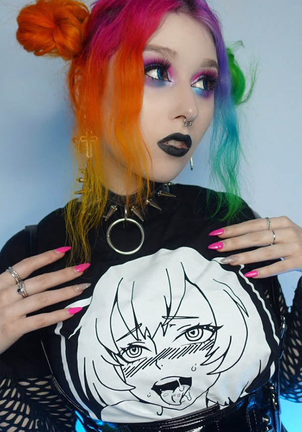 Pastel Pixie Ahegao Vol 2 Cropped Tee Buy Online Australia