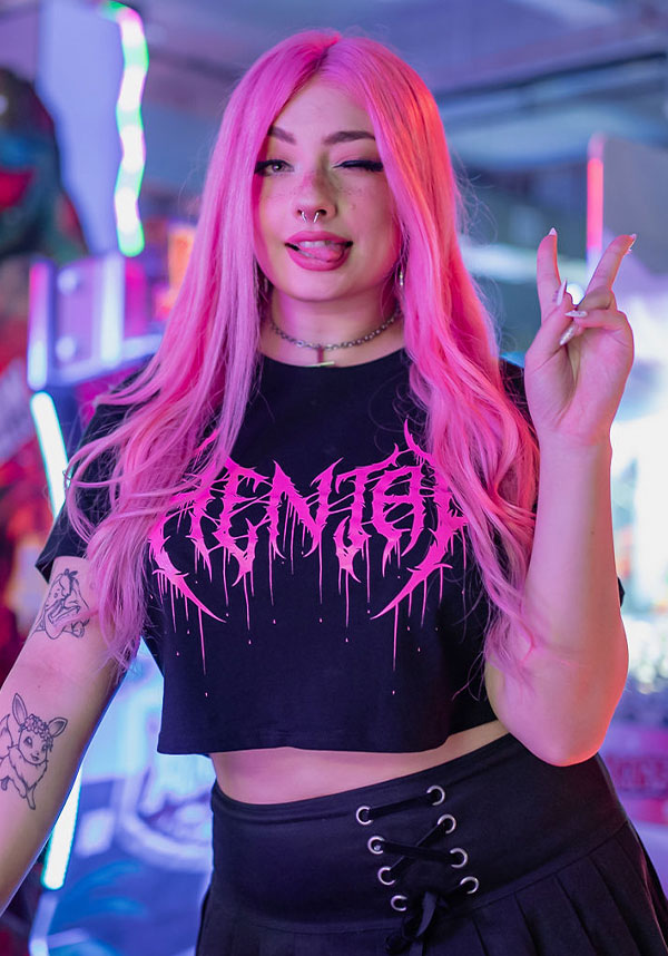 Pastel Pixie Hentai Cropped Tee Buy Online Australia
