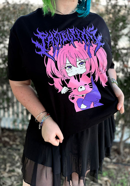 Pastel Pixie | Twin-Tail Chan Tee | BESERK Australia