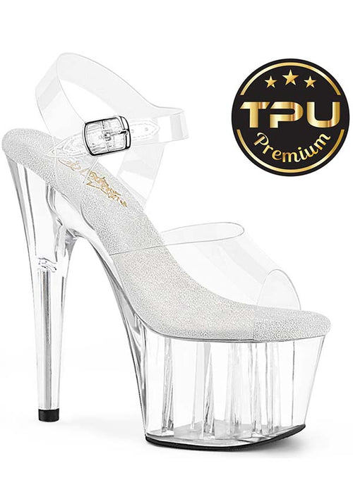 ADORE-708PREM Clear Platform Heels