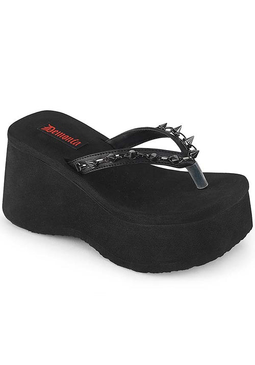 FUNN-35 [Black] | SANDALS [PREORDER] | DEMONIA SANDALS