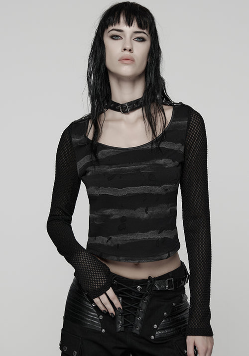 Punk Rave | Jayla Long Sleeve Top | BESERK Australia