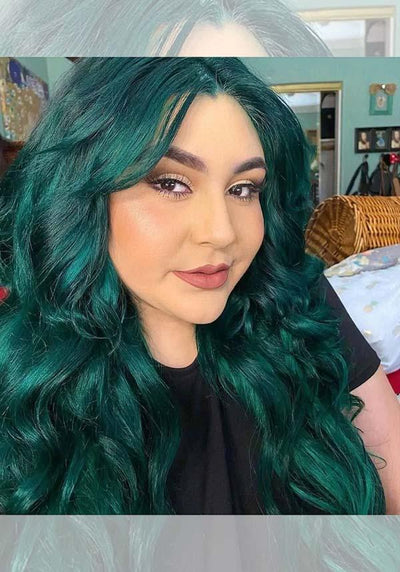 Punky Colour | Alpine Green Hair Colour | BESERK Australia