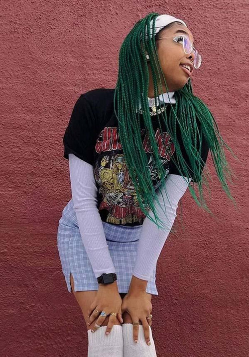 Punky Colour | Alpine Green Hair Colour | BESERK Australia