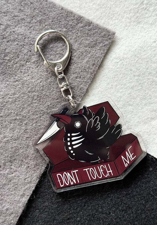 Pvmpkin Art - Don't Touch Me Keychain - Buy Online Australia