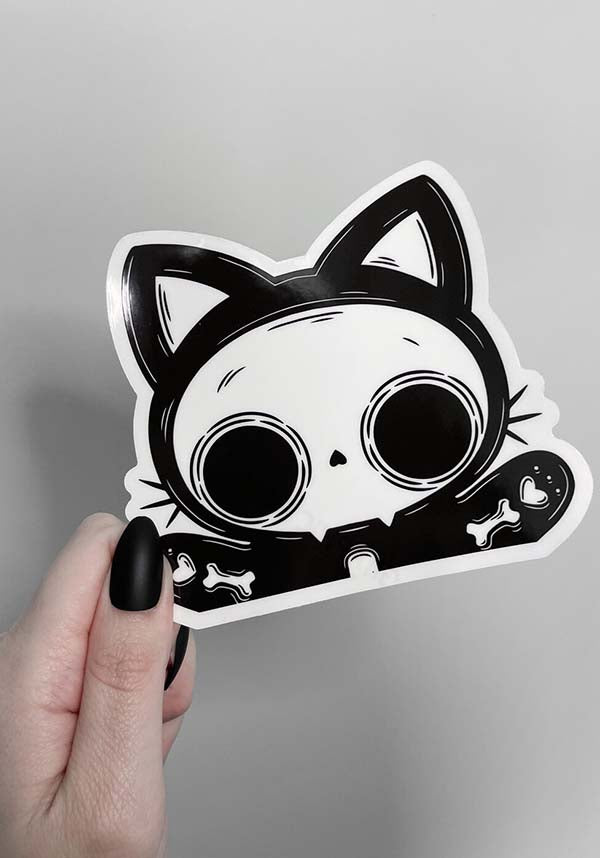 Pvmpkin Art - Omen Peeker Sticker - Buy Online Australia